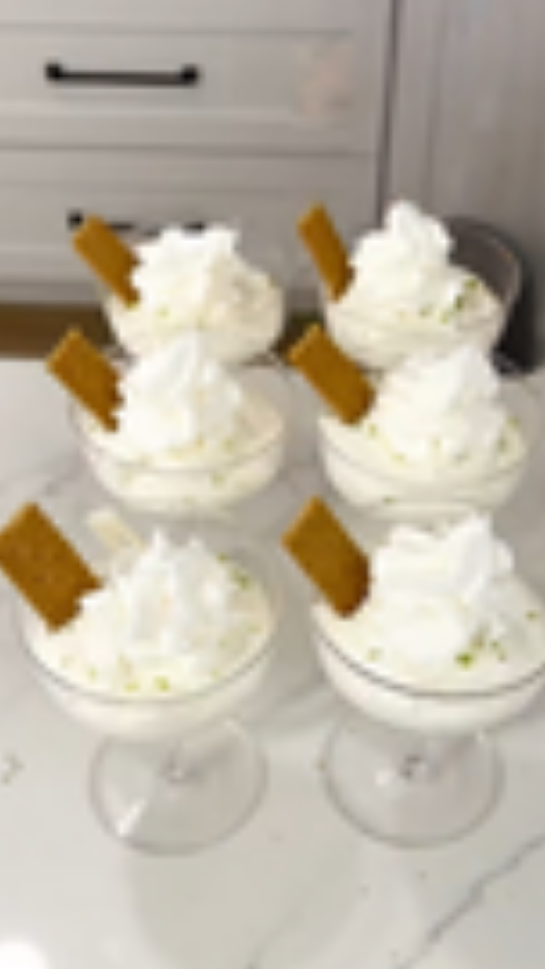 Lime cheesecake dessert cups recipe