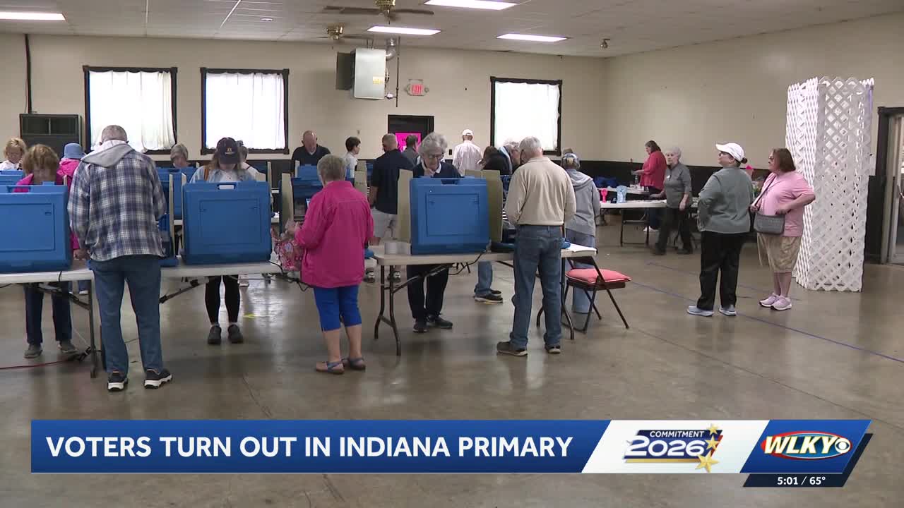 Southern Indiana voters turn out for primary election