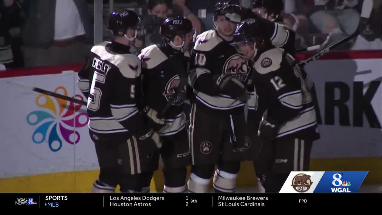 Hershey Bears lose in overtime 4-3 to Penguins in Game 3