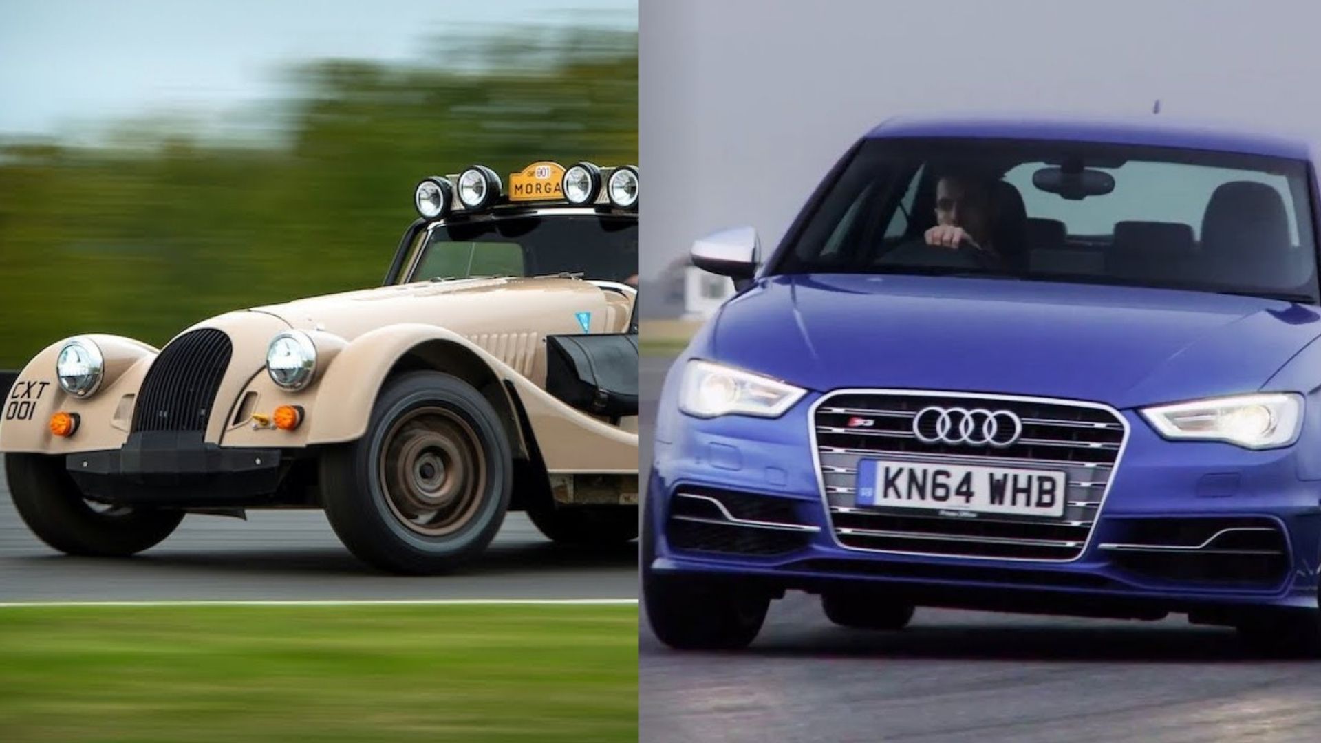 Morgan Plus Four CX-T v/s Audi S3