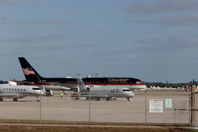 Eric Trump celebrates new logo of airport renamed after the president