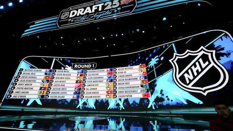 Blackhawks fall to fourth overall in draft lottery