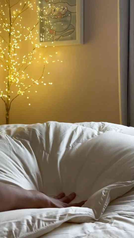 Cozy fluffy and cool to the touch bedding