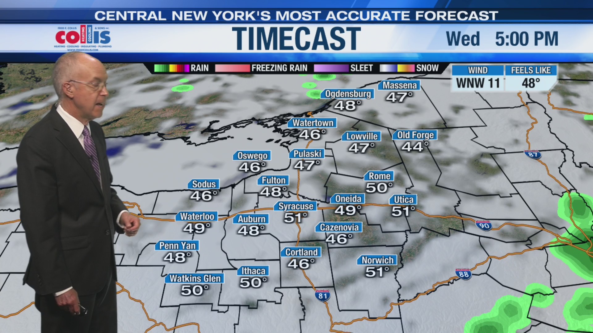 Storm team forecast: 9 pm Tuesday May 5th
