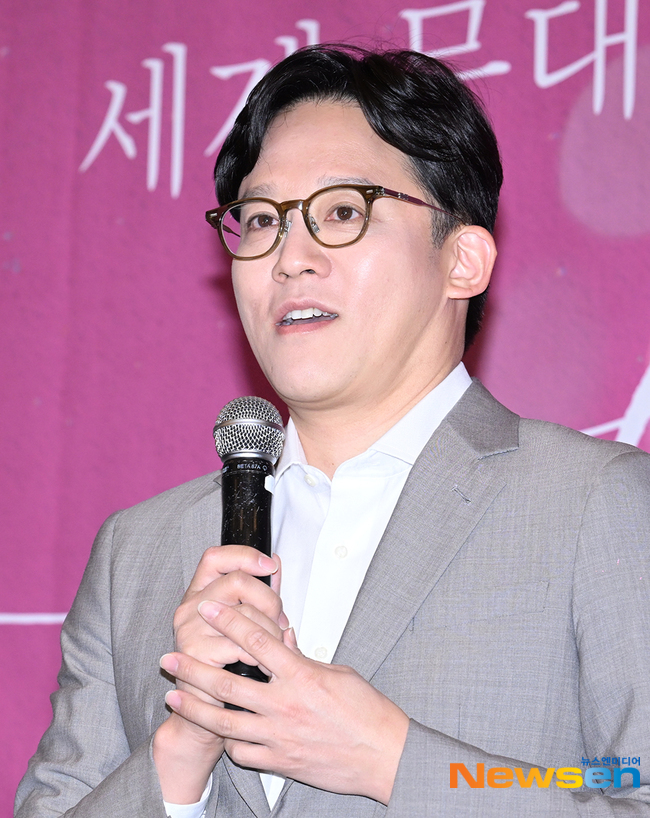인사말 하는 SM 이성수 CAO [포토엔HD]