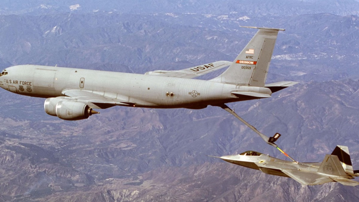 US Air Force's 'flying gas station' goes missing over Qatar after ...