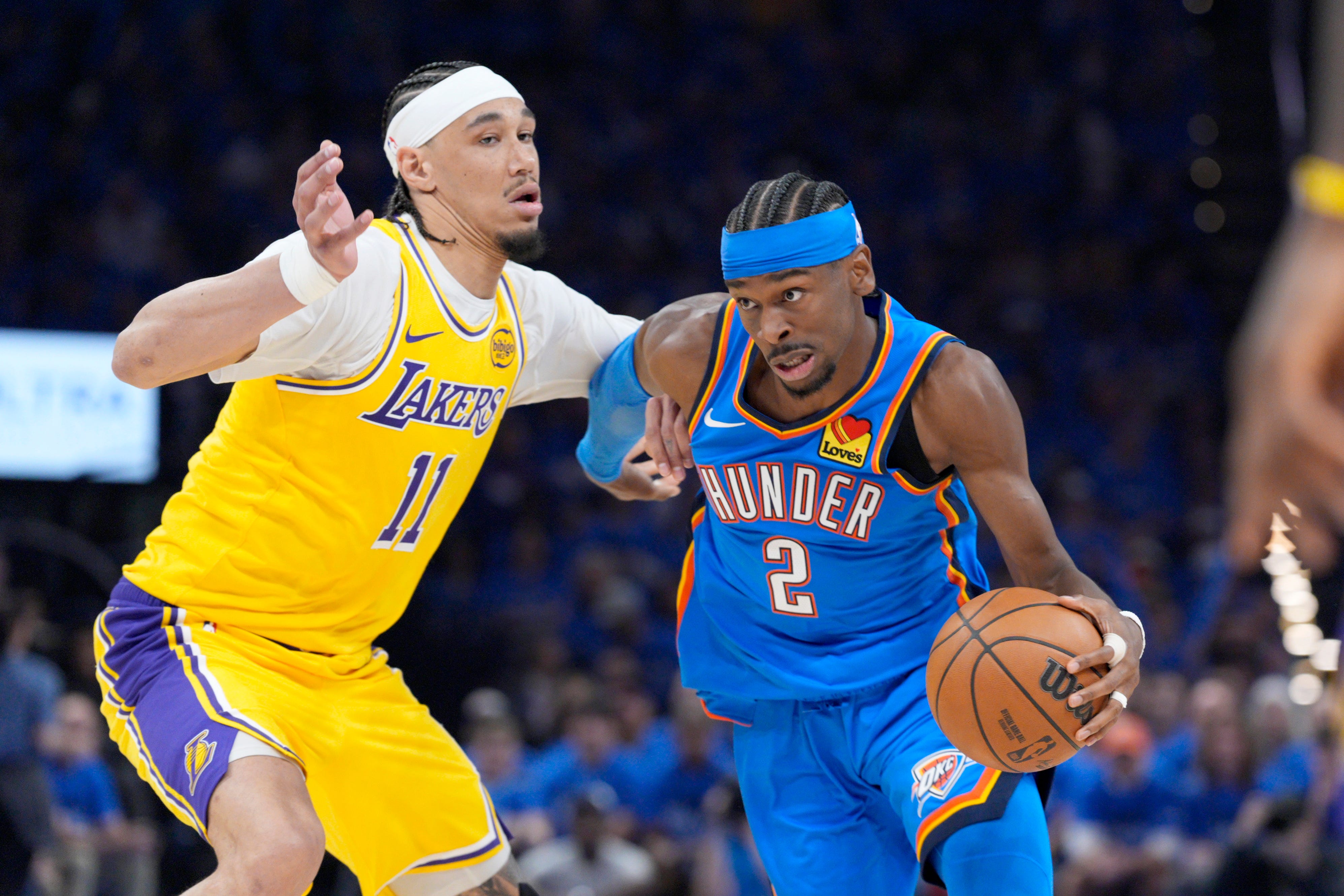 Thunder vs Lakers highlights: Shai Gilgeous-Alexander, OKC roll to Game ...