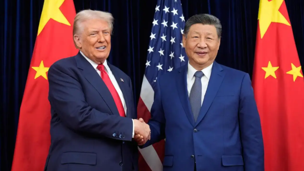 'Xi is a tremendous guy': Trump says China won't 'challenge' US naval ...