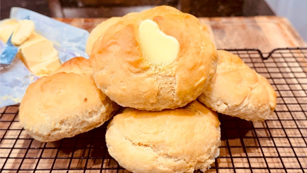 Easy dinner rolls no yeast no kneading no eggs recipe