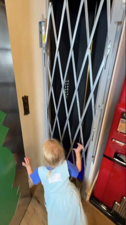 Fire pole to secret room!