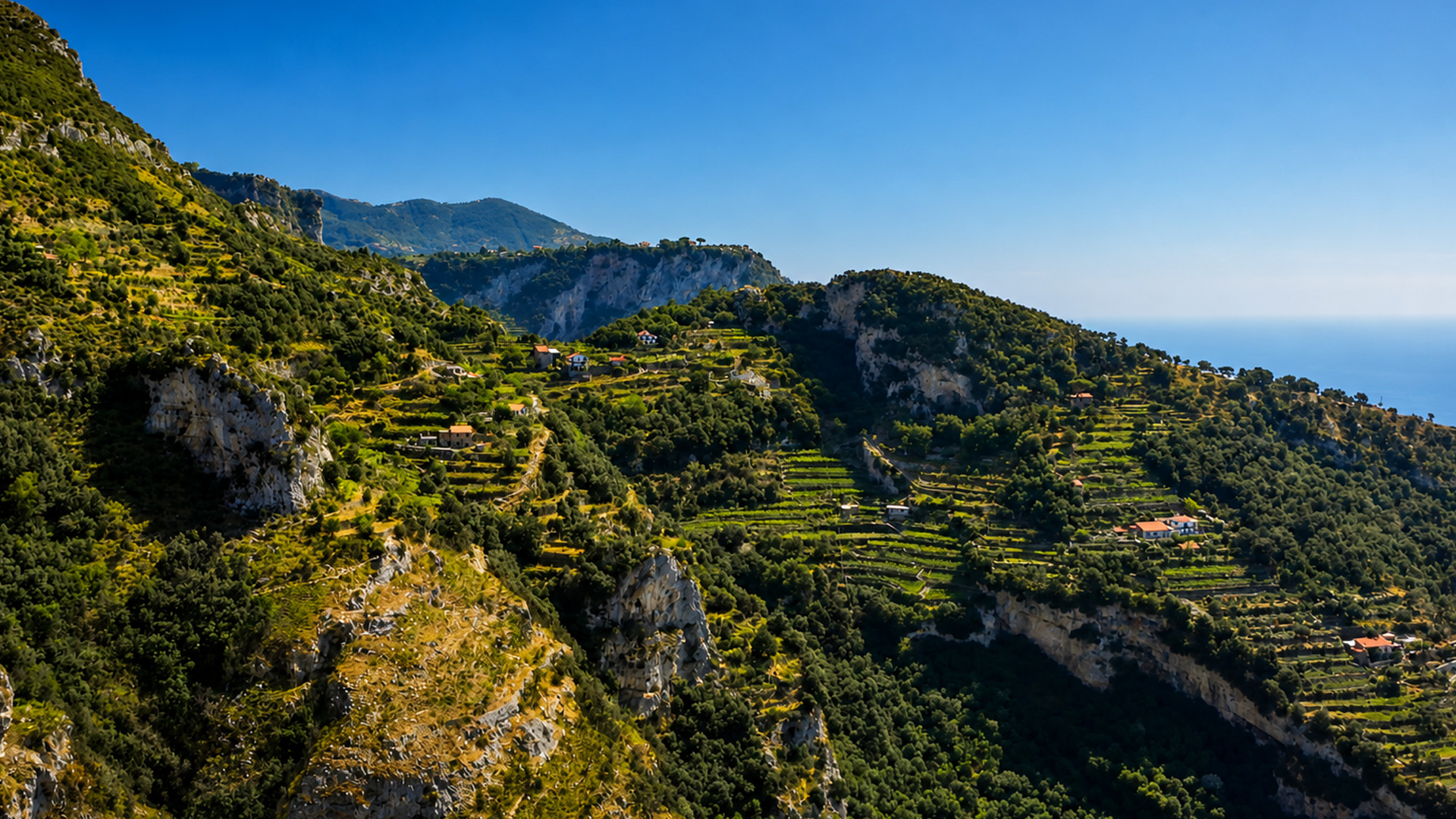 Why build farms on such steep slopes?