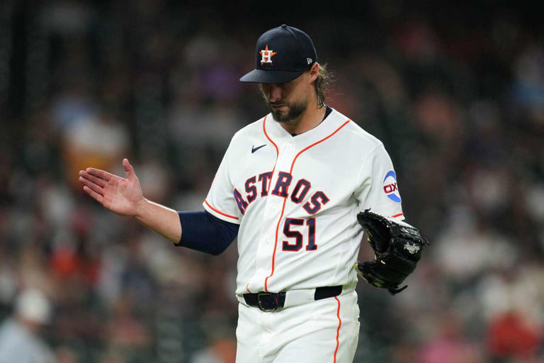 Houston Astros option Ryan Weiss to Triple-A after early-season ...