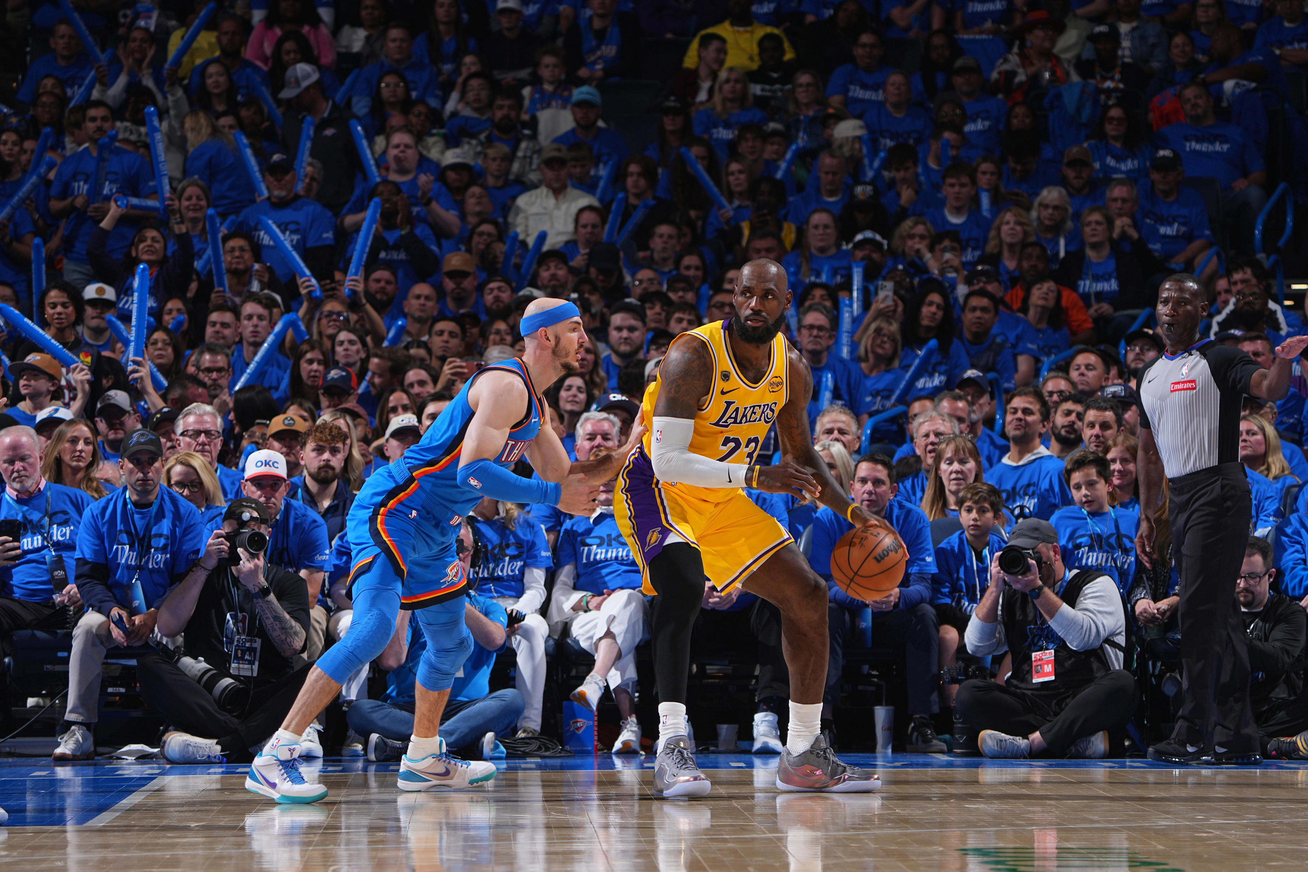 Player grades: Lakers vs. Thunder