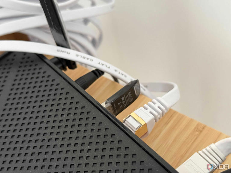 Most people ignore their router's USB port, but it's perfect for one ...