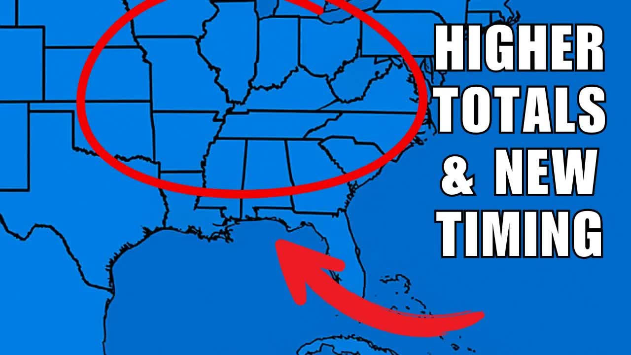 Live: Ice storm warning timing & totals