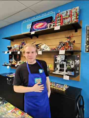A store run that quickly becomes a LEGO treasure hunt