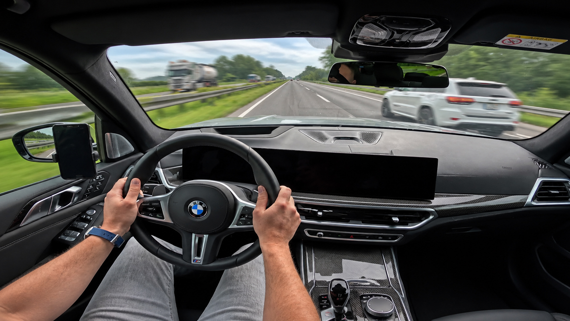 BMW X7 M60i snel op de Autobahn