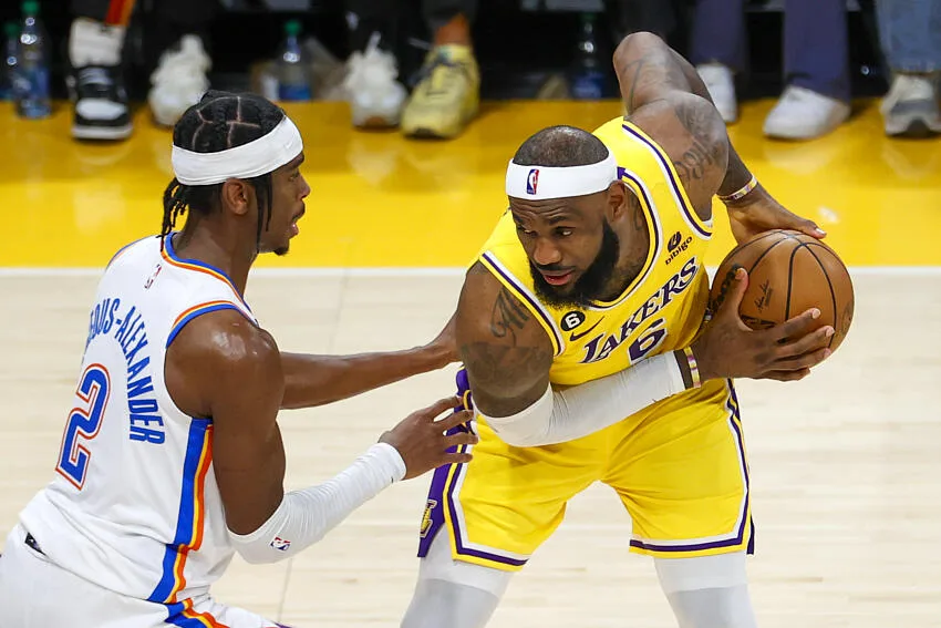 NBA playoffs : le Thunder écrase les Lakers, Detroit tient bon face à ...