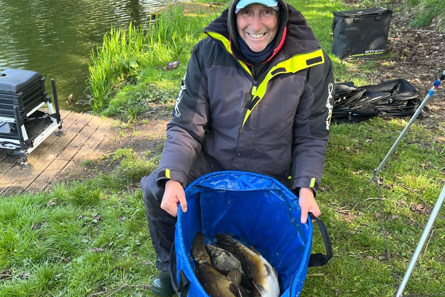 Fab Fisher warmed up by a win in the cold