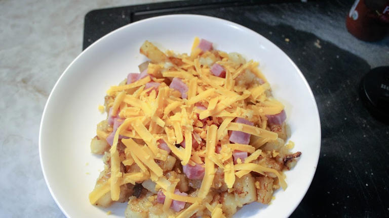 This hearty egg and potato breakfast has a few steps, but it is a very ...