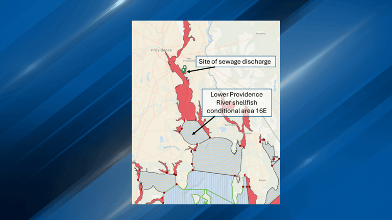 East Providence sewage discharge prompts RIDEM to limit shellfish ...