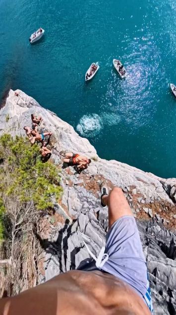 Massive rock sets stage for a big jump