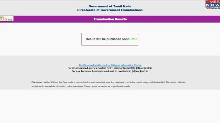 TN SSLC, HSC +2 result 2026: Check expected date for DGE TN class 10th ...