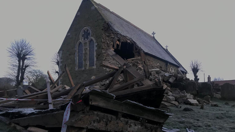 Church reopens six years after collapse