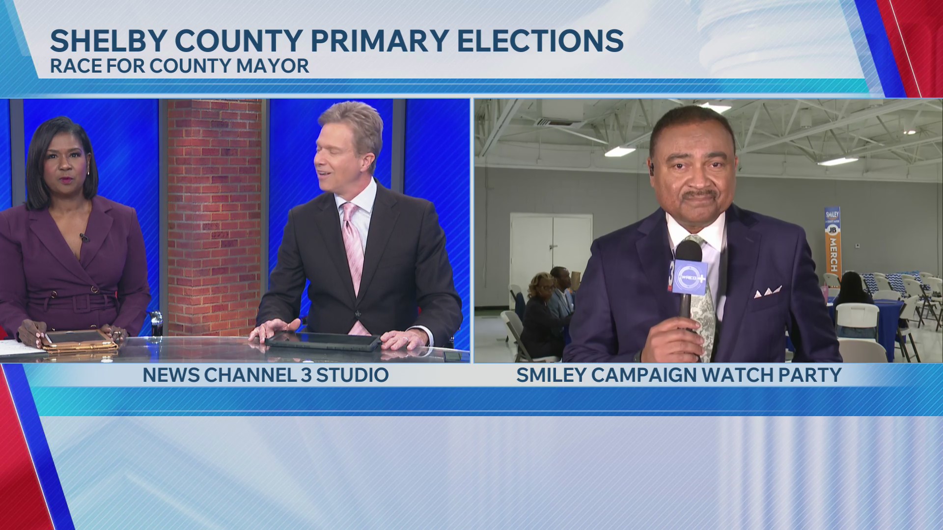 Live election night coverage