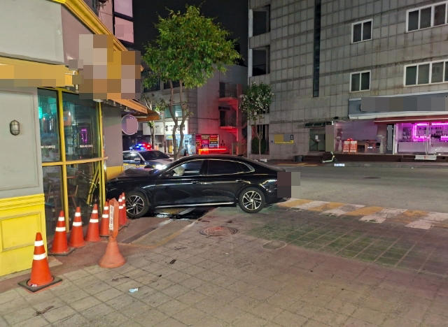 상가 들이받고 도주…공주서 음주운전 20대, 5시간 만에 자수