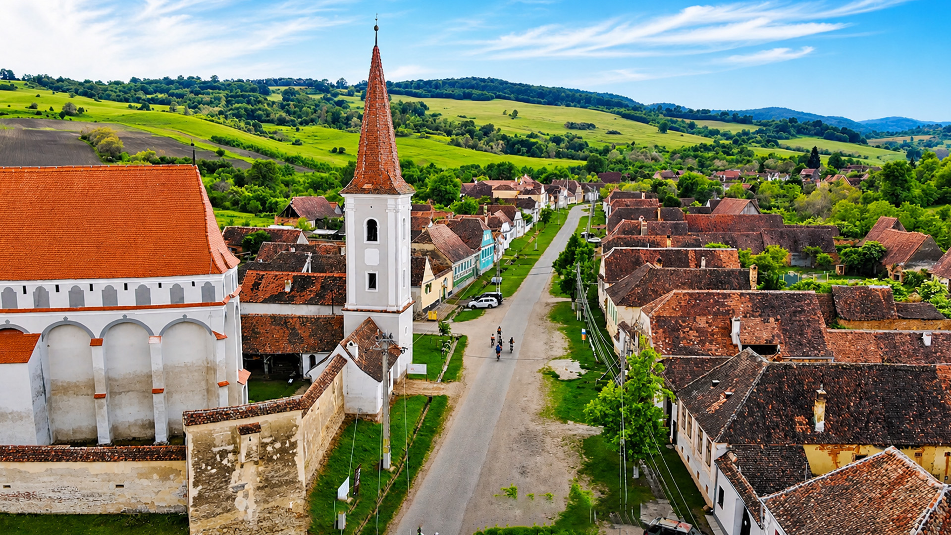 How has this traditional village stayed unchanged for centuries?