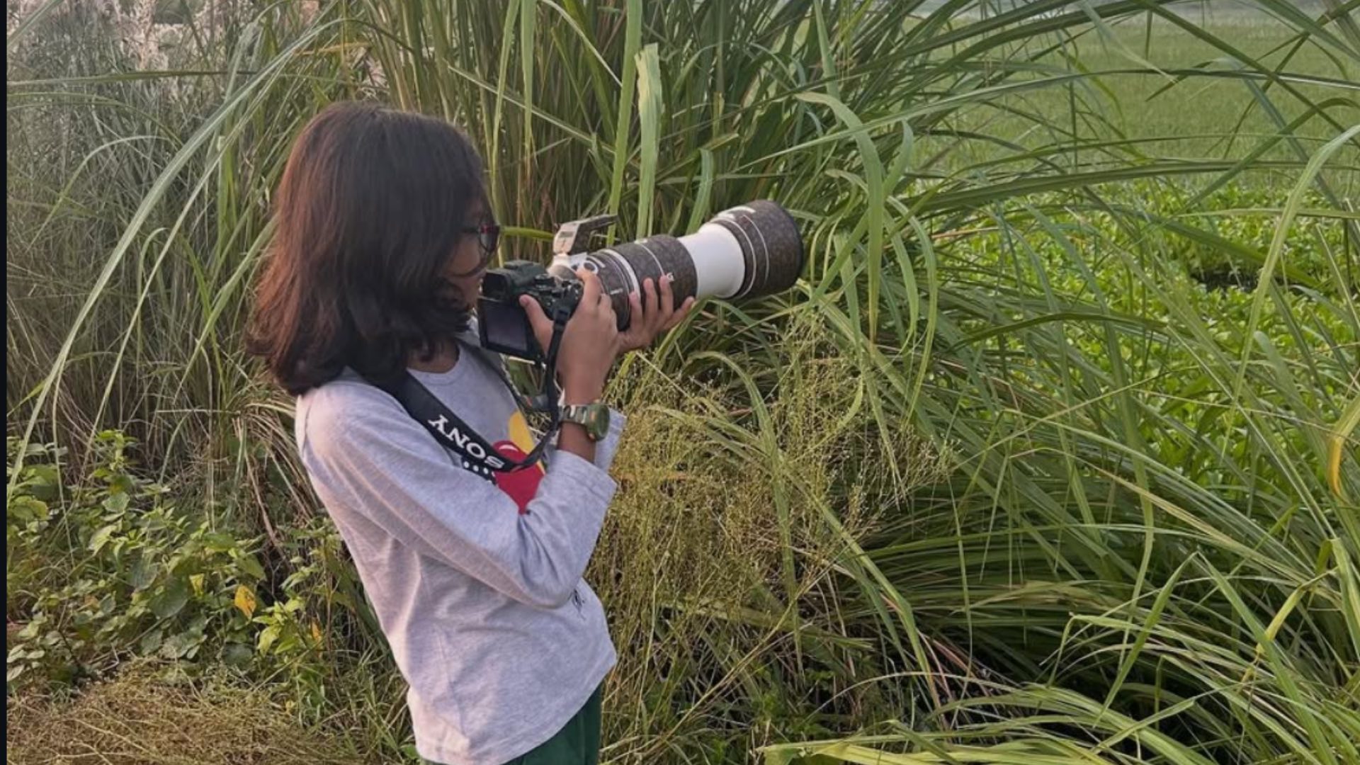 At just 11 years old, she is taking photos that are already going viral