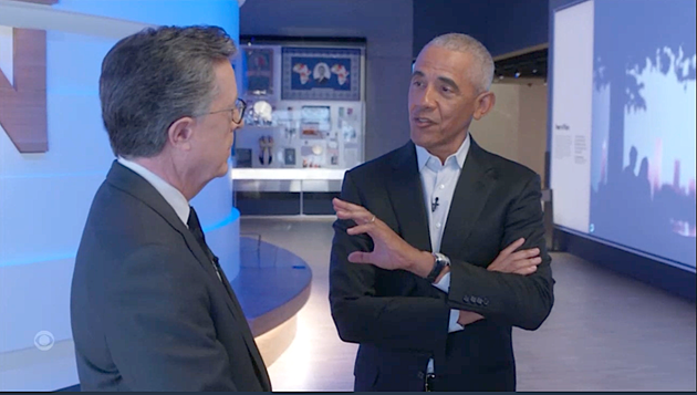 Barack Obama reveals to Colbert the 1 thing democracy can't survive