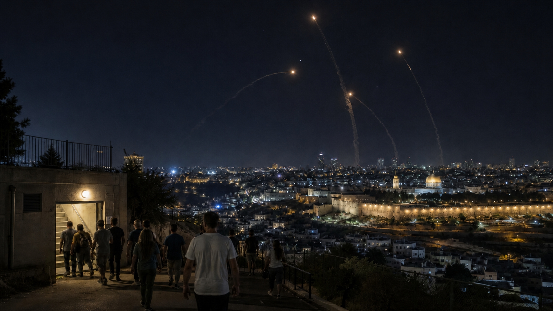 The night Iran’s missile strike changed the rules of the conflict