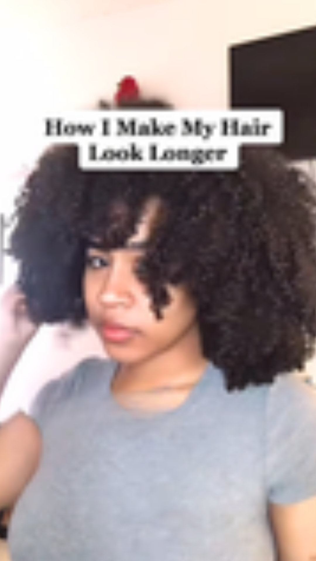 How I Stretch My Natural Curly Hair?