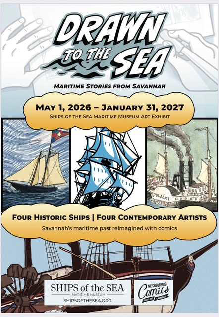 "Drawn to the Sea" brings Savannah’s maritime history to life at Ships ...