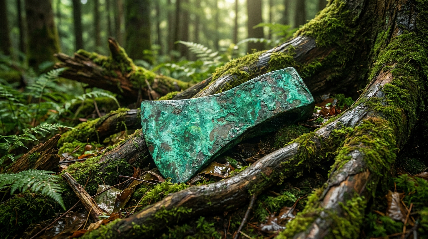 Un homme promenait son chien et a découvert une tête de hache en bronze ...
