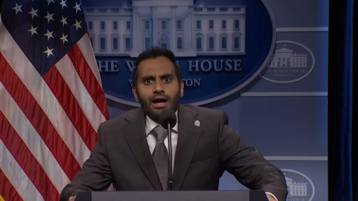 Aziz Ansari brutally mocks Kash Patel in surprise 'SNL' cameo: 'I'm the ...