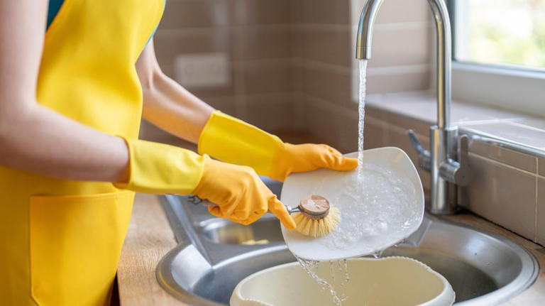 The British way of washing dishes might gross out Americans