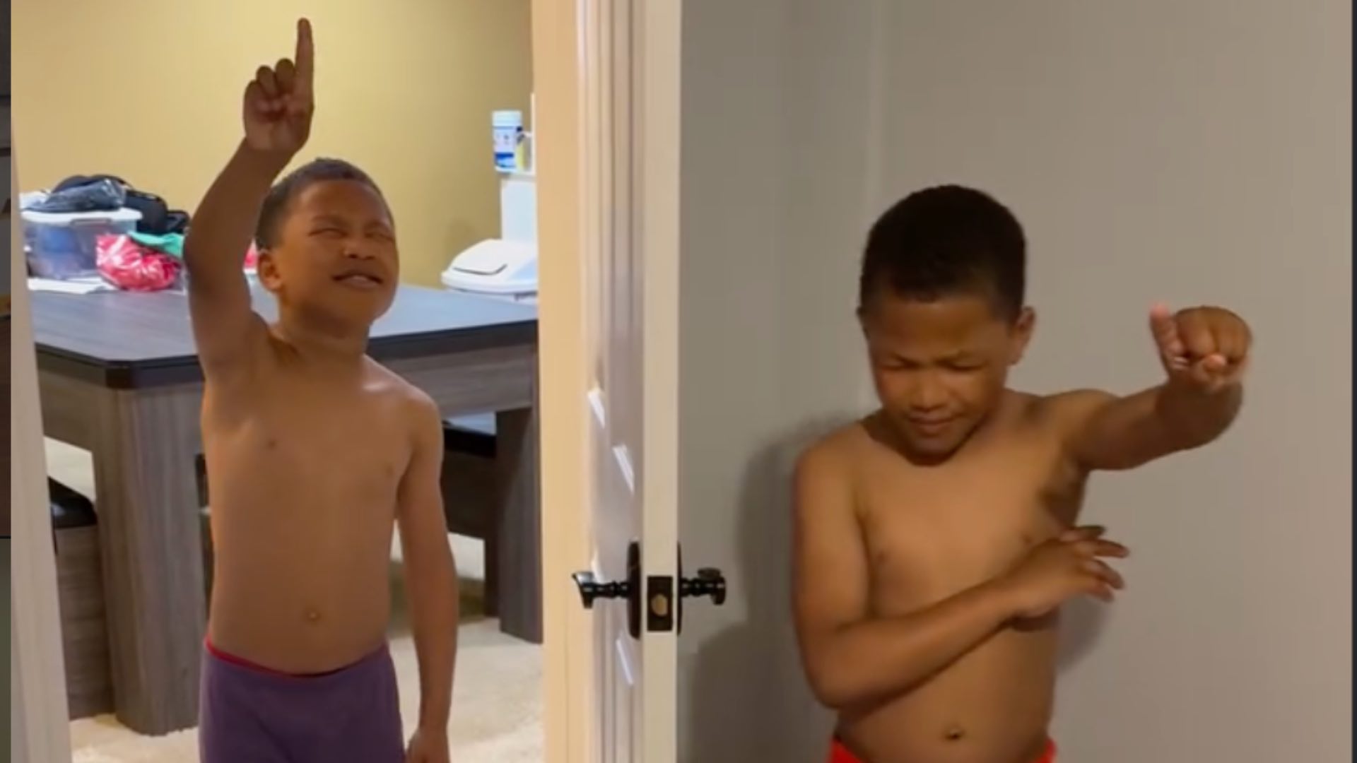 This mother of twins tests their "connection," the video is going viral.