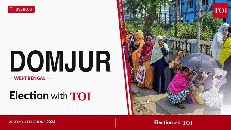 Domjur election results 2026: TMC’s Tapas Maity defeats BJP’s Gobinda ...