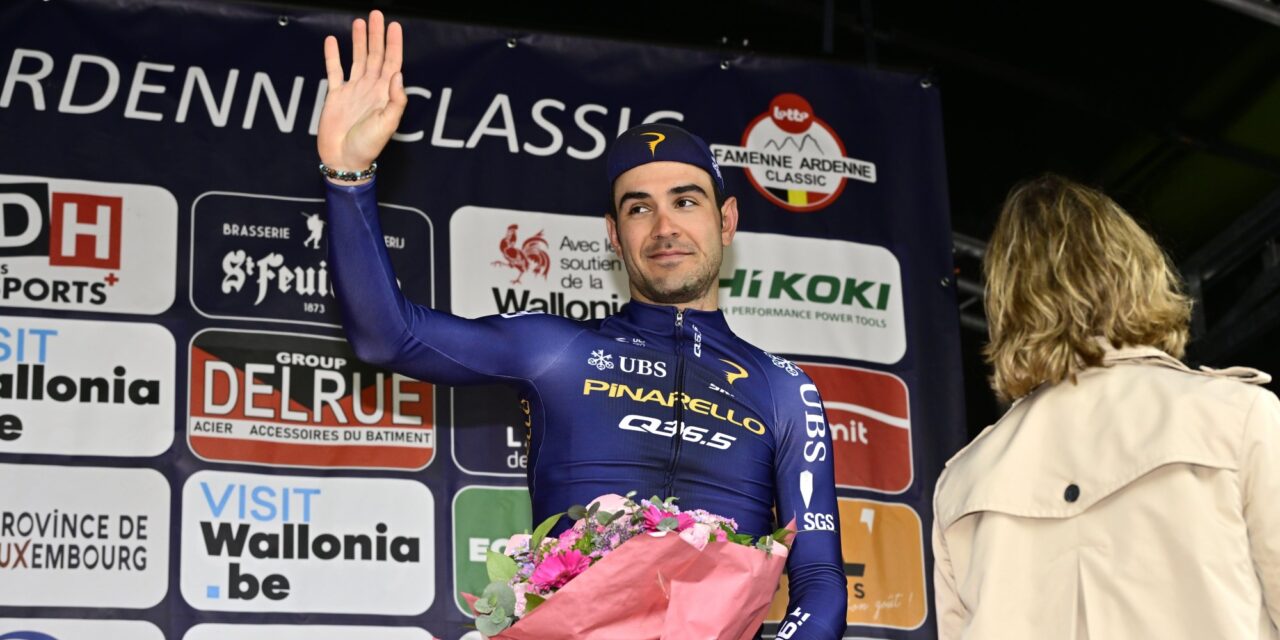 Giro 2026: Matteo Moschetti moet als eerste opgeven door val in openingsrit