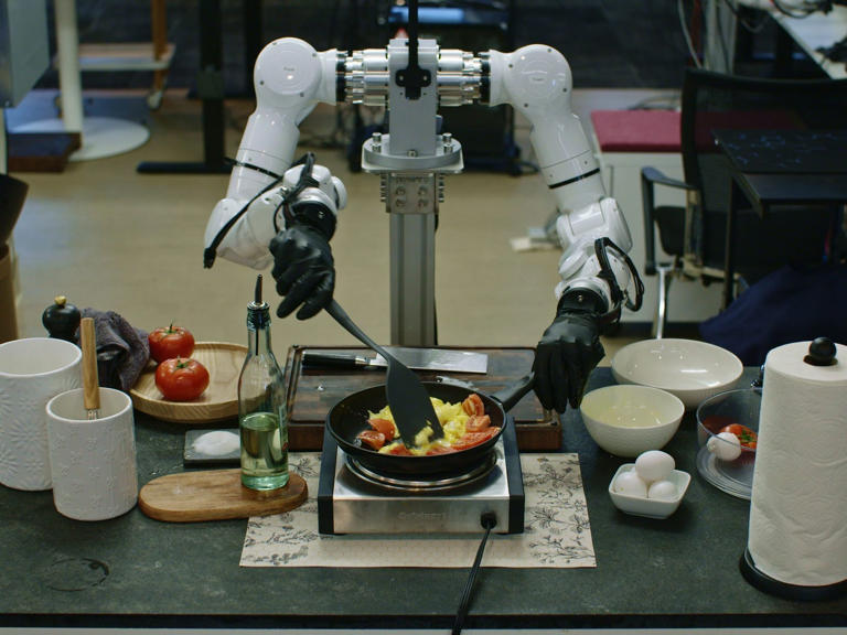 Take a look at these hands: Genesis AI says it taught a robot to cook ...