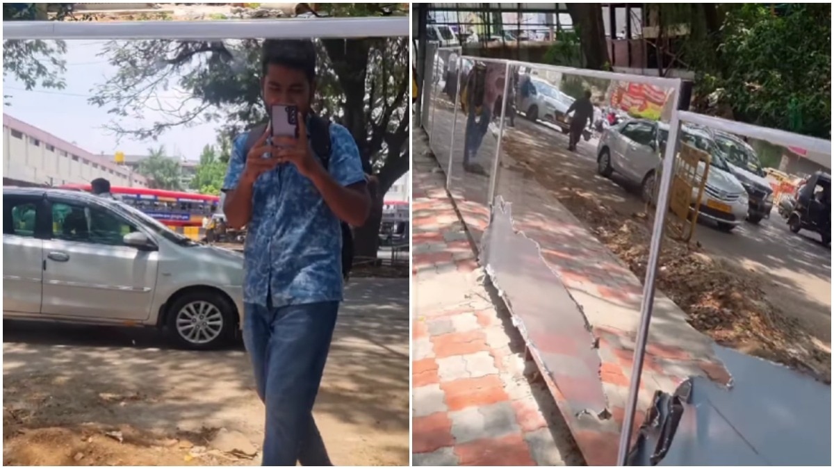 Mysuru's mirror-on-wall hack to stop public urination goes viral
