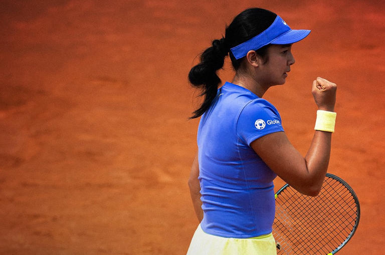 Alex Eala overcomes Magdalena Frech in Italian Open first round
