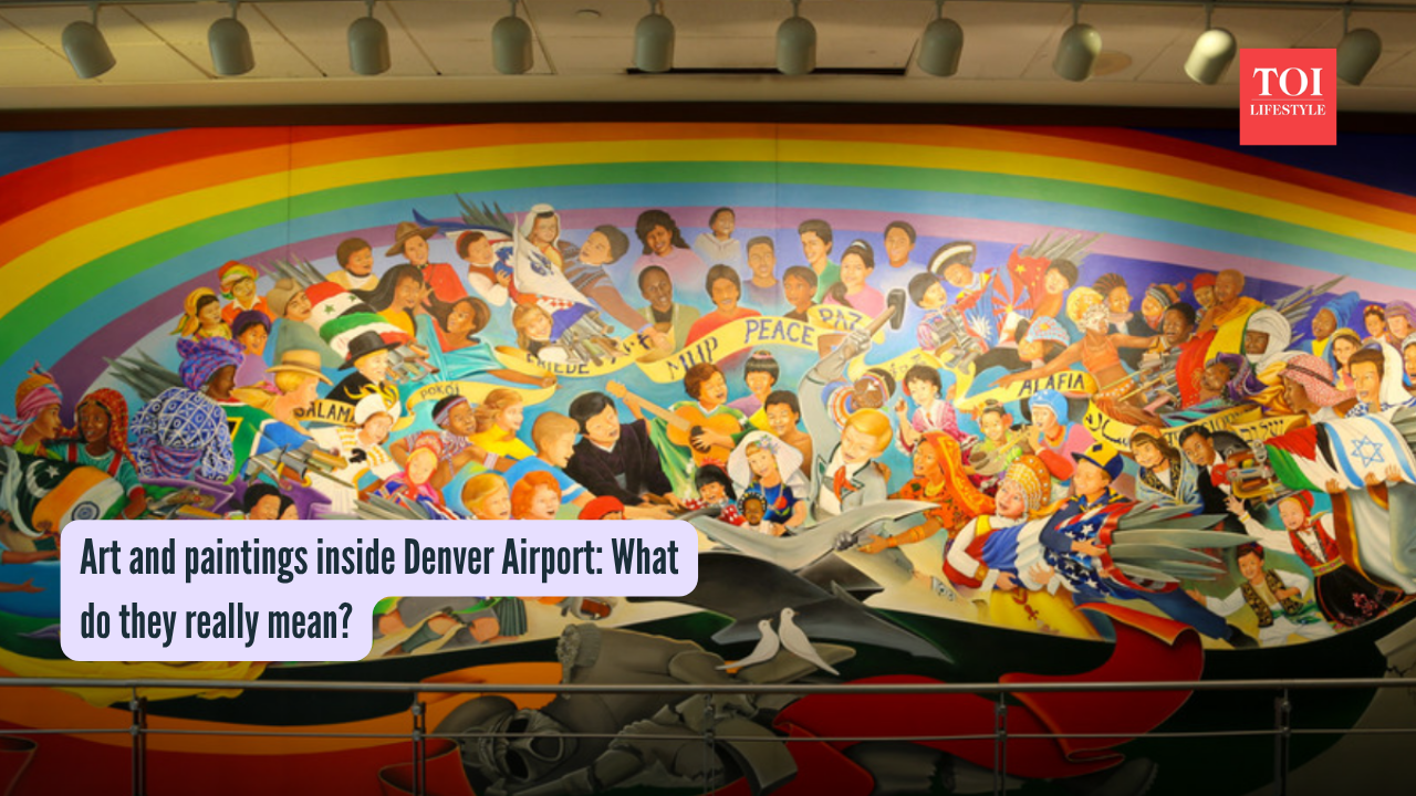 Art and paintings inside Denver airport: What do they really mean?
