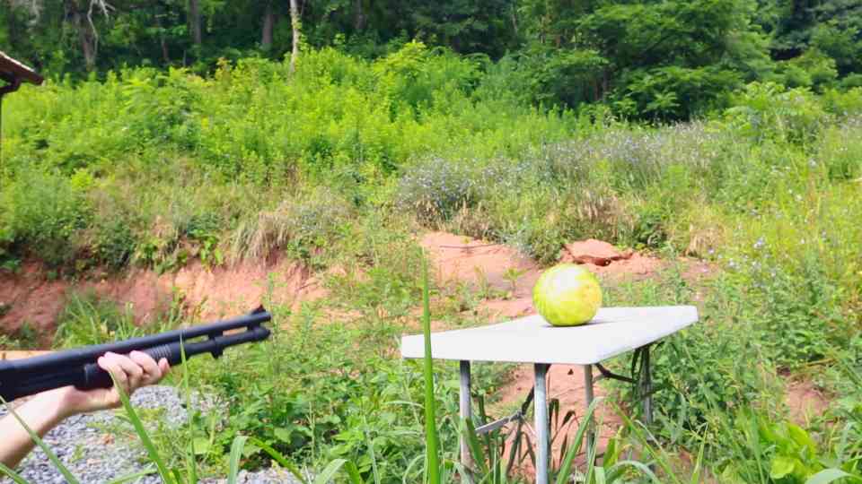 This watermelon met a 12 gauge… then the camera caught the chaos