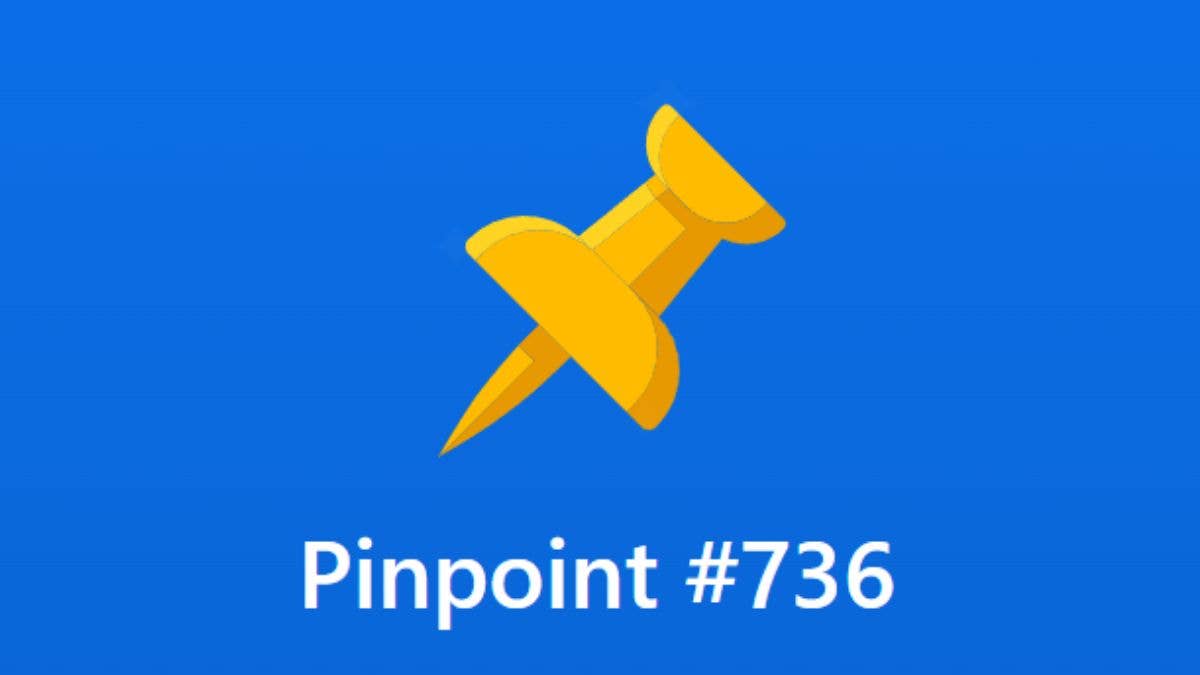 Today’s Pinpoint #736 LinkedIn answer (May 6, 2026)