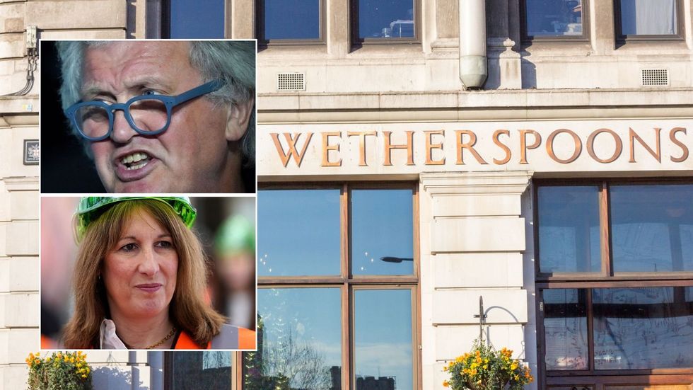 Wetherspoons profit warning as Rachel Reeves slaps pub chain with ...