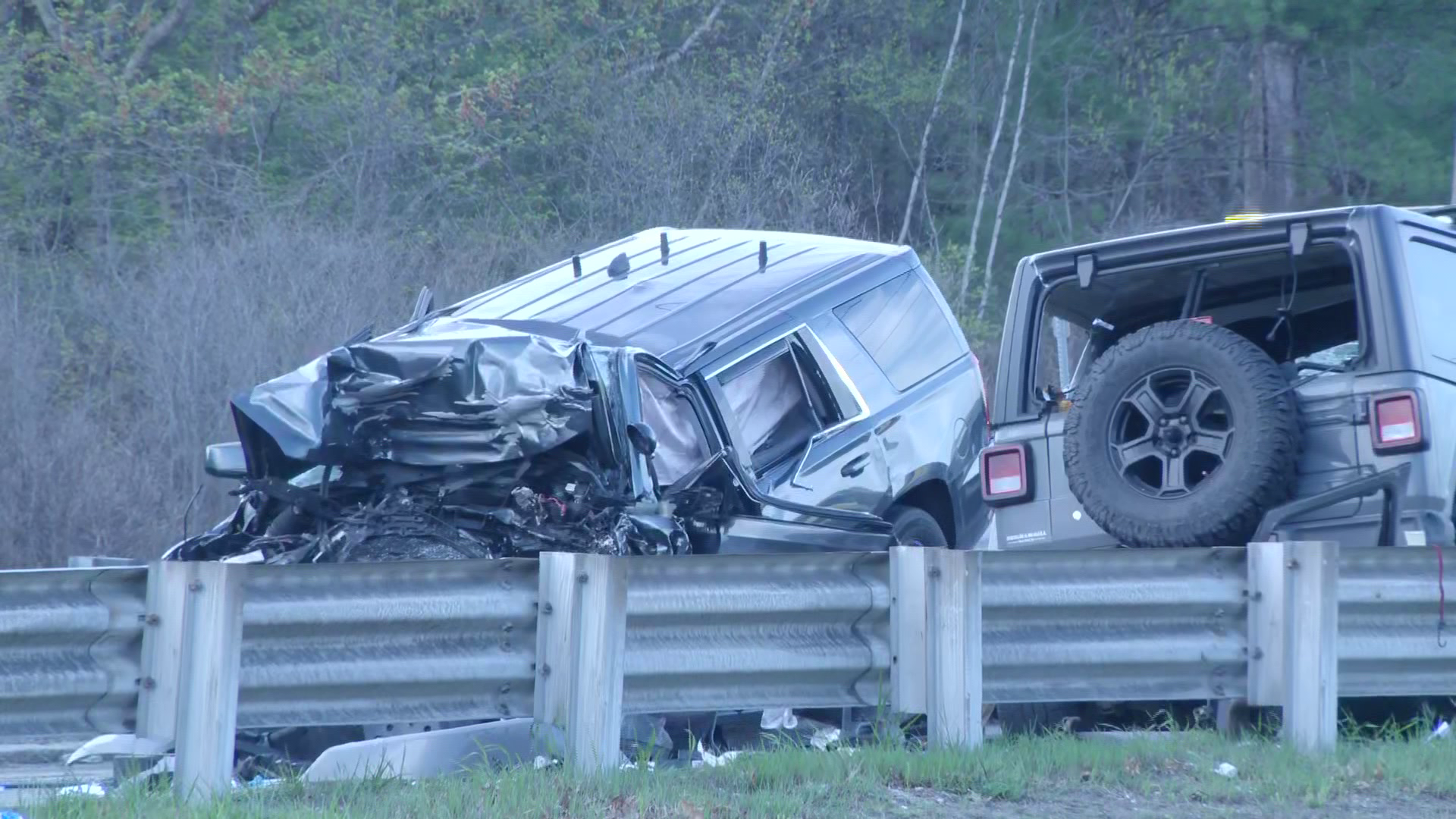 Mass. State Police confirm trooper's death in Route 1 crash